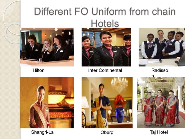 Front office staff uniform | PPTX