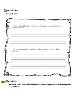 Front office week 1_4 | DOCX