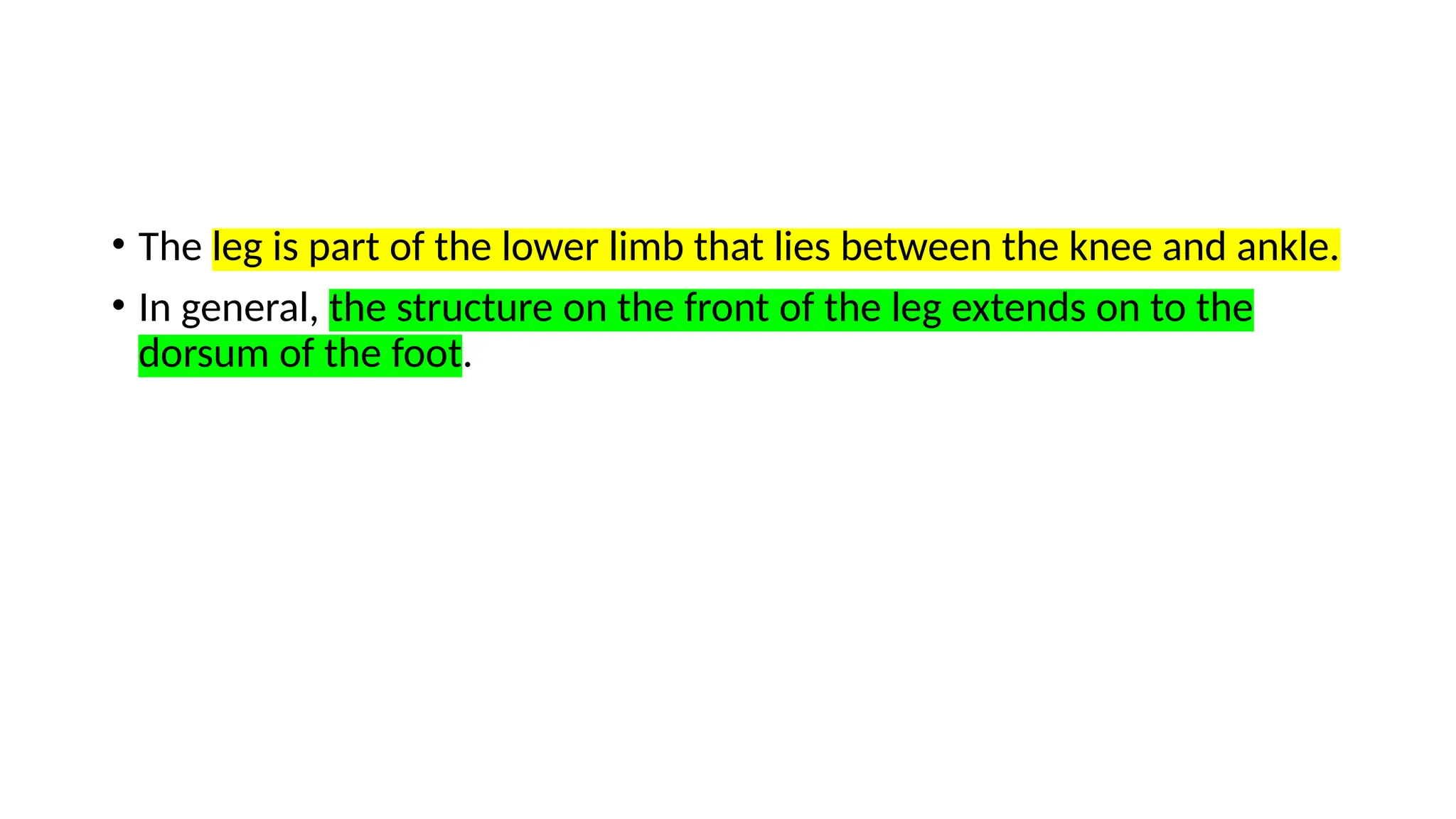 front of leg and dorsum of foot ll lecture.pptx