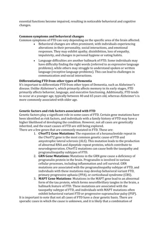 Frontotemporal Dementia.docx