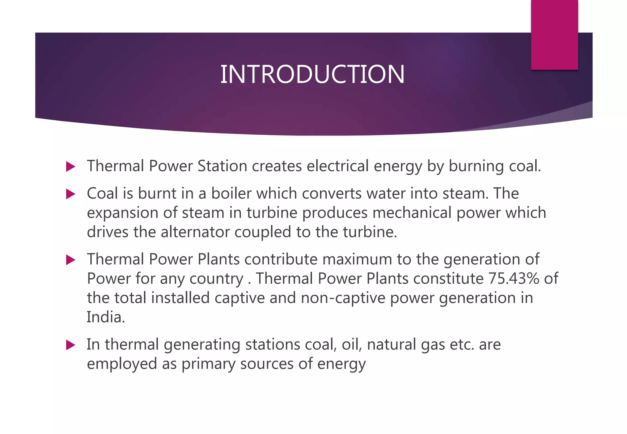 Overview of mejia thermal power station, DVC | PPTX