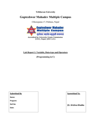 front page.docx | Hinduism | Religion & Spirituality