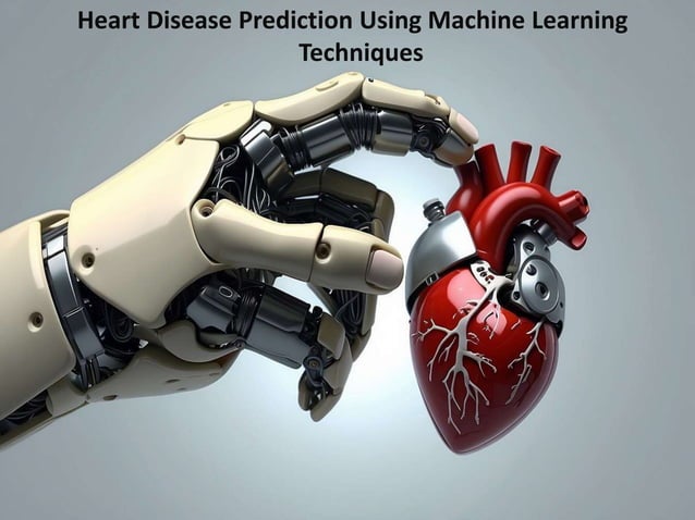 front page.pptx heart disease prediction machine learning | PPT