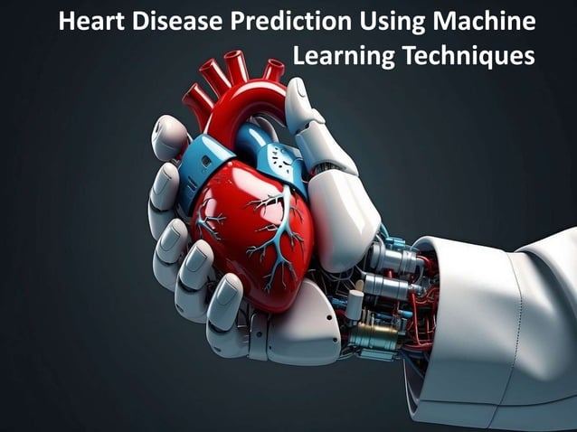 front page.pptx heart disease prediction machine learning | PPT