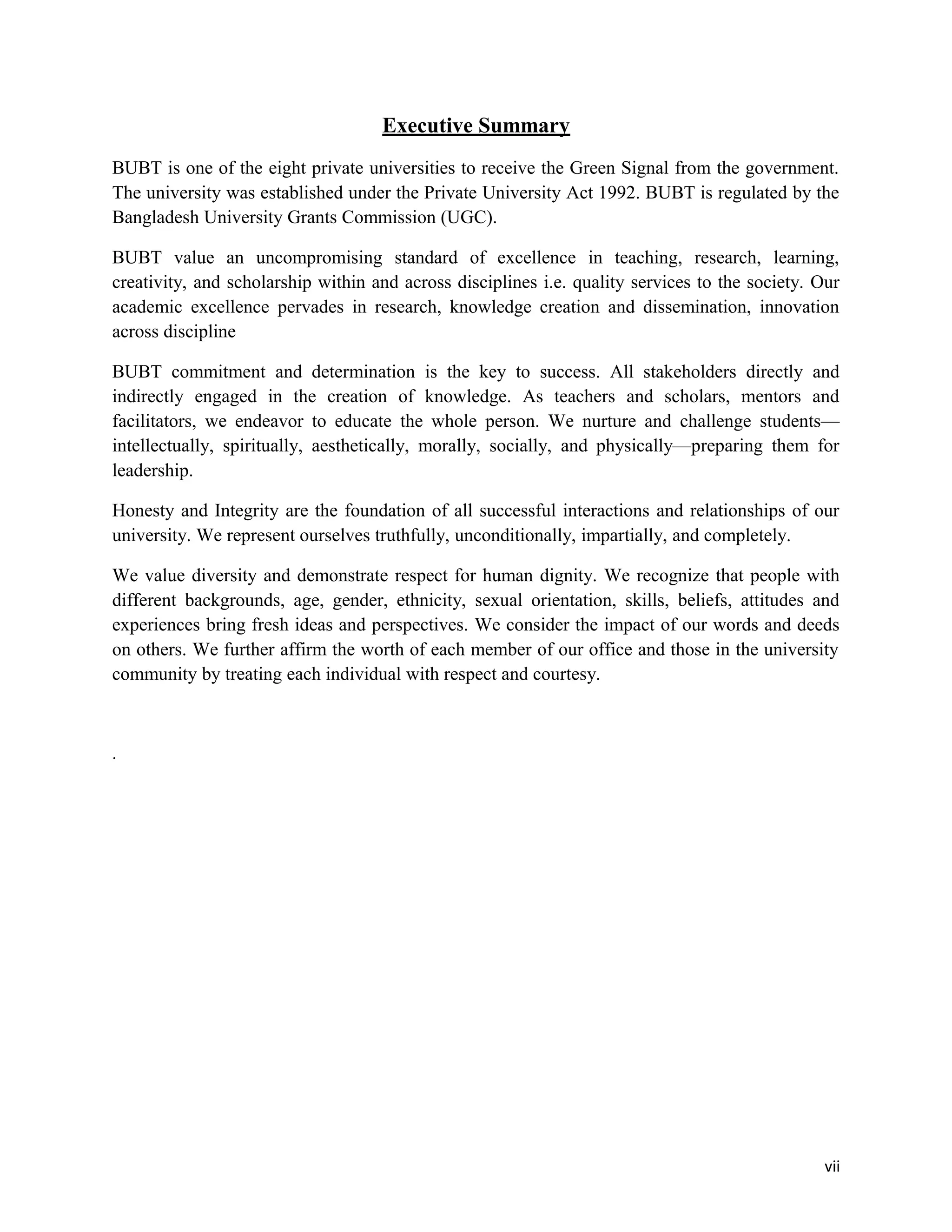 Front Page Part Customer Satisfaction Analysis On Bubt Doc