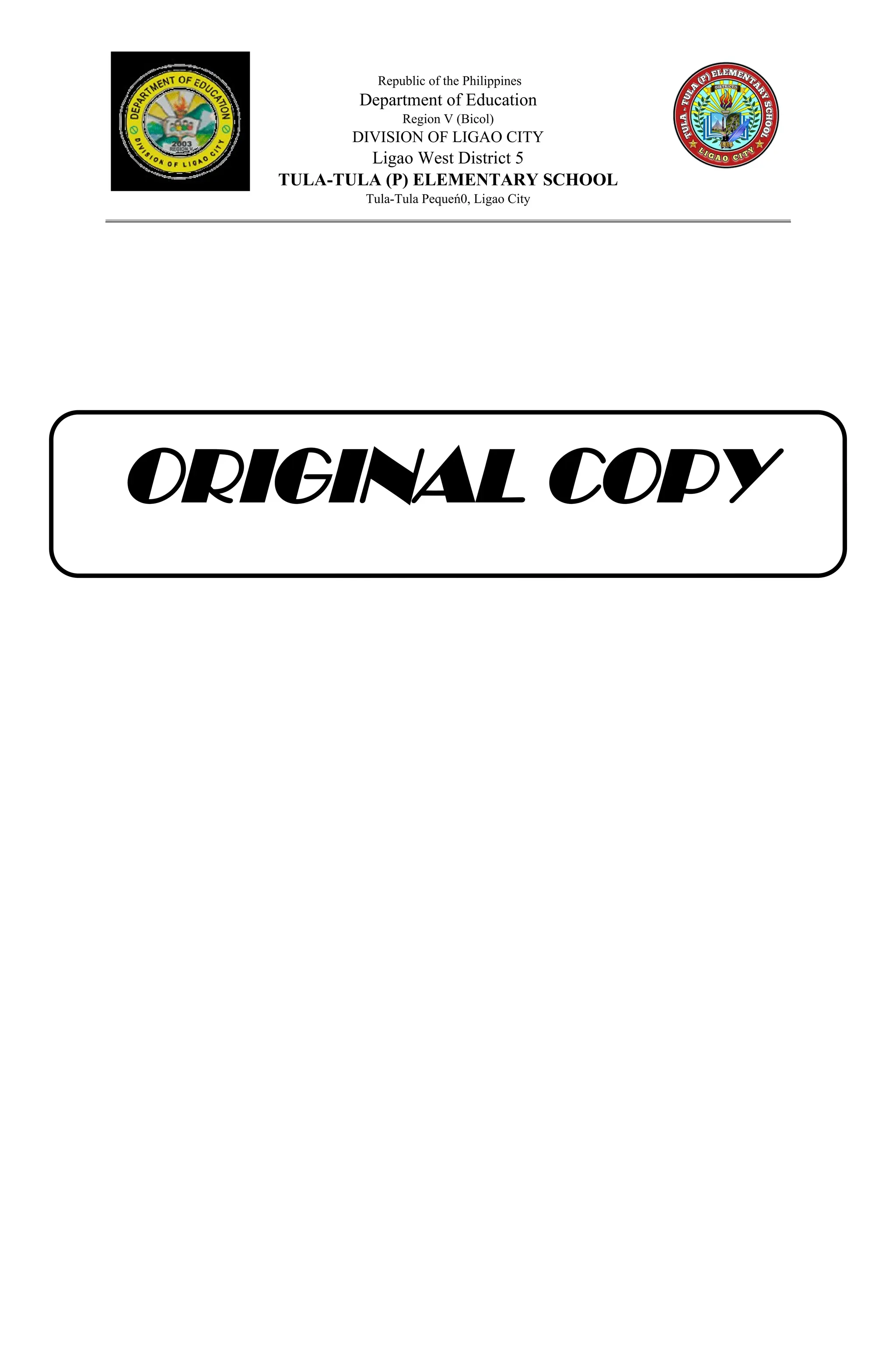 Tula Tula Pequeño Elementary School FRONT PAGE OF LIQUIDATION.docx