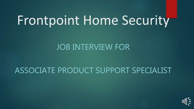 Frontpoint Home Security | PPT