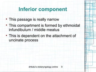 Radiological anatomy of frontal sinus | PPT