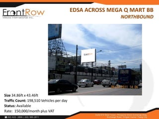 Front Row Media Billboard Sites (Current) | PDF