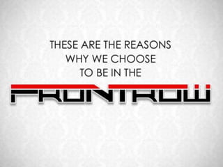 Frontrow presentation | PPTX