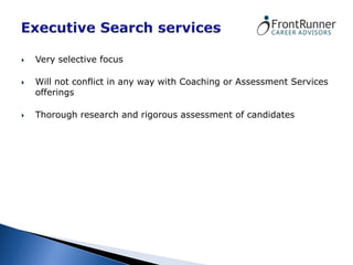 FrontRunner - Overall Presentation | PDF