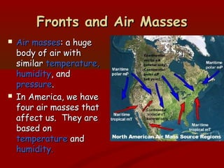 Fronts and Air Masses | PPT