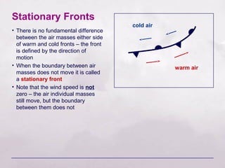 Fronts and Mid-latitude Cyclones | PPT