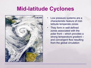 Fronts and Mid-latitude Cyclones | PPT