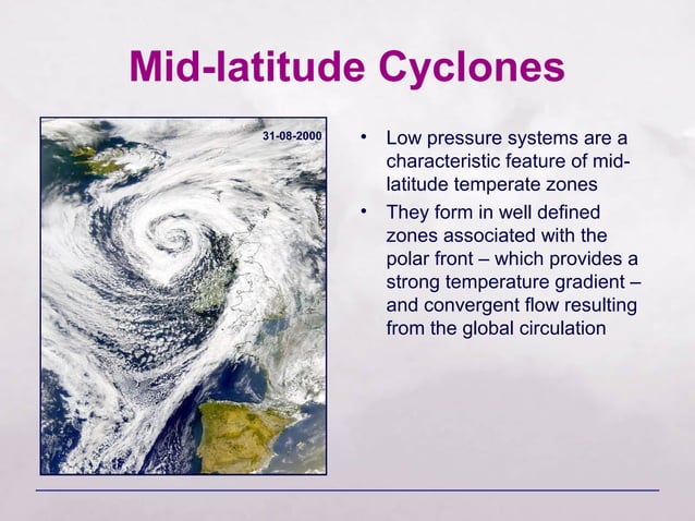 Fronts and Mid-latitude Cyclones | PPT | Weather | Science