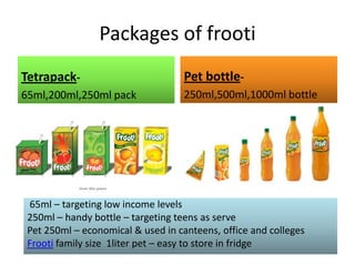 Frooti | PPTX
