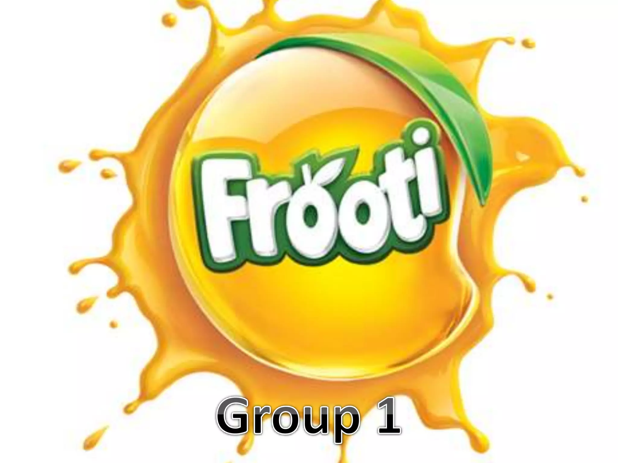 Frooti | PPTX