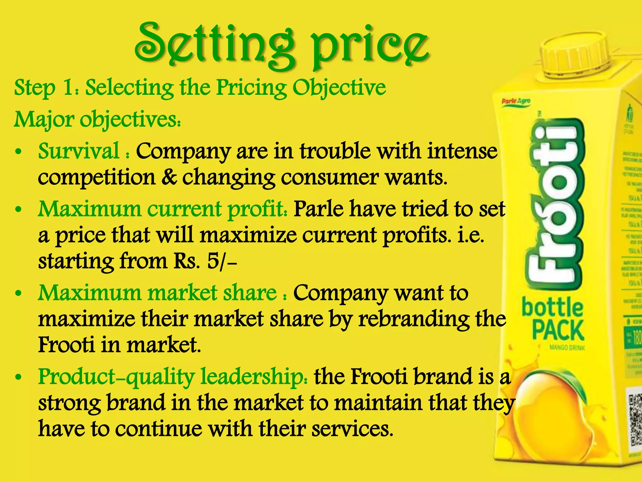 Frooti | PPTX