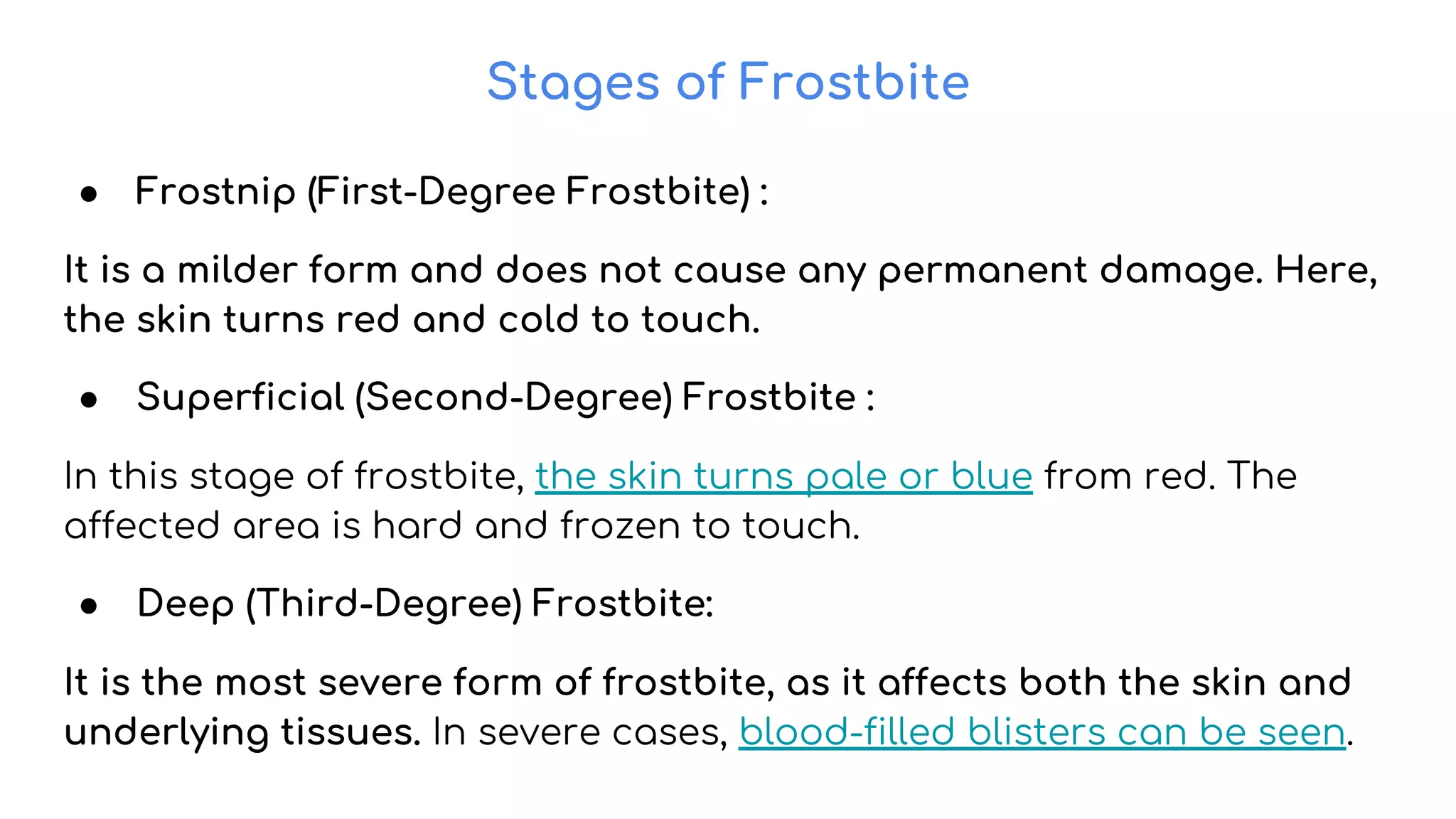 Frostbite | PDF