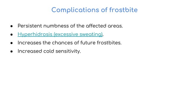 Frostbite | PPT
