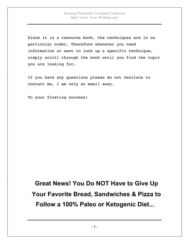 Frosting Perfection | PDF