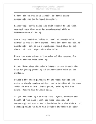 Frosting Perfection | PDF