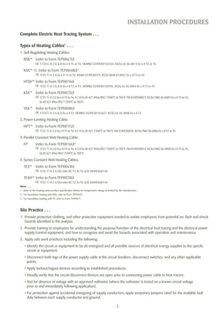 Frost Protection Heat Tracing - Frost Protection Installation ...