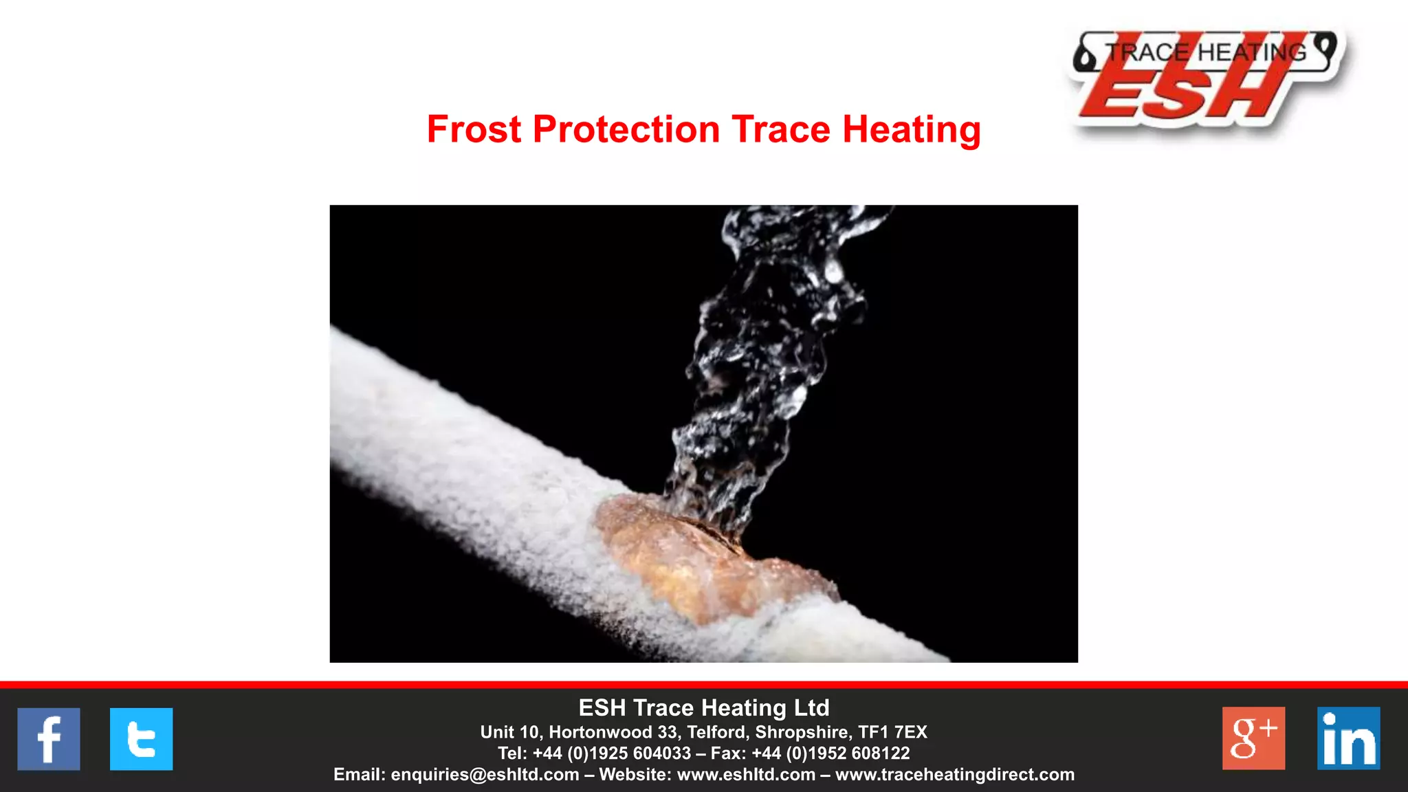 Frost Protection Trace Heating | PDF