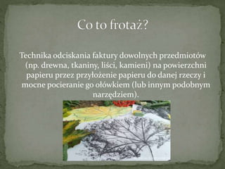 Frotaz | PPTX