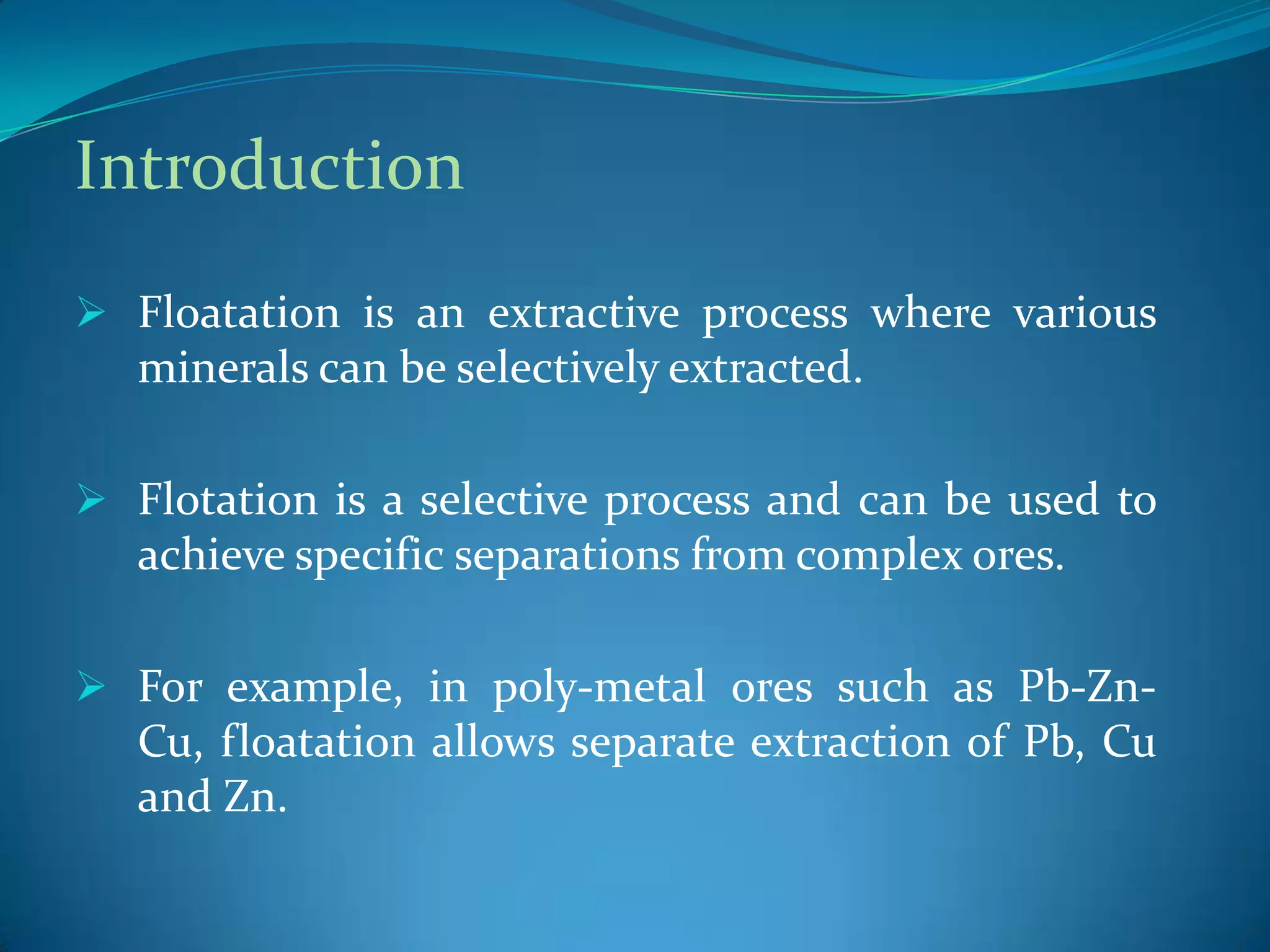 Froth floatation | PPTX
