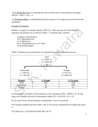 Froth flotation | PDF
