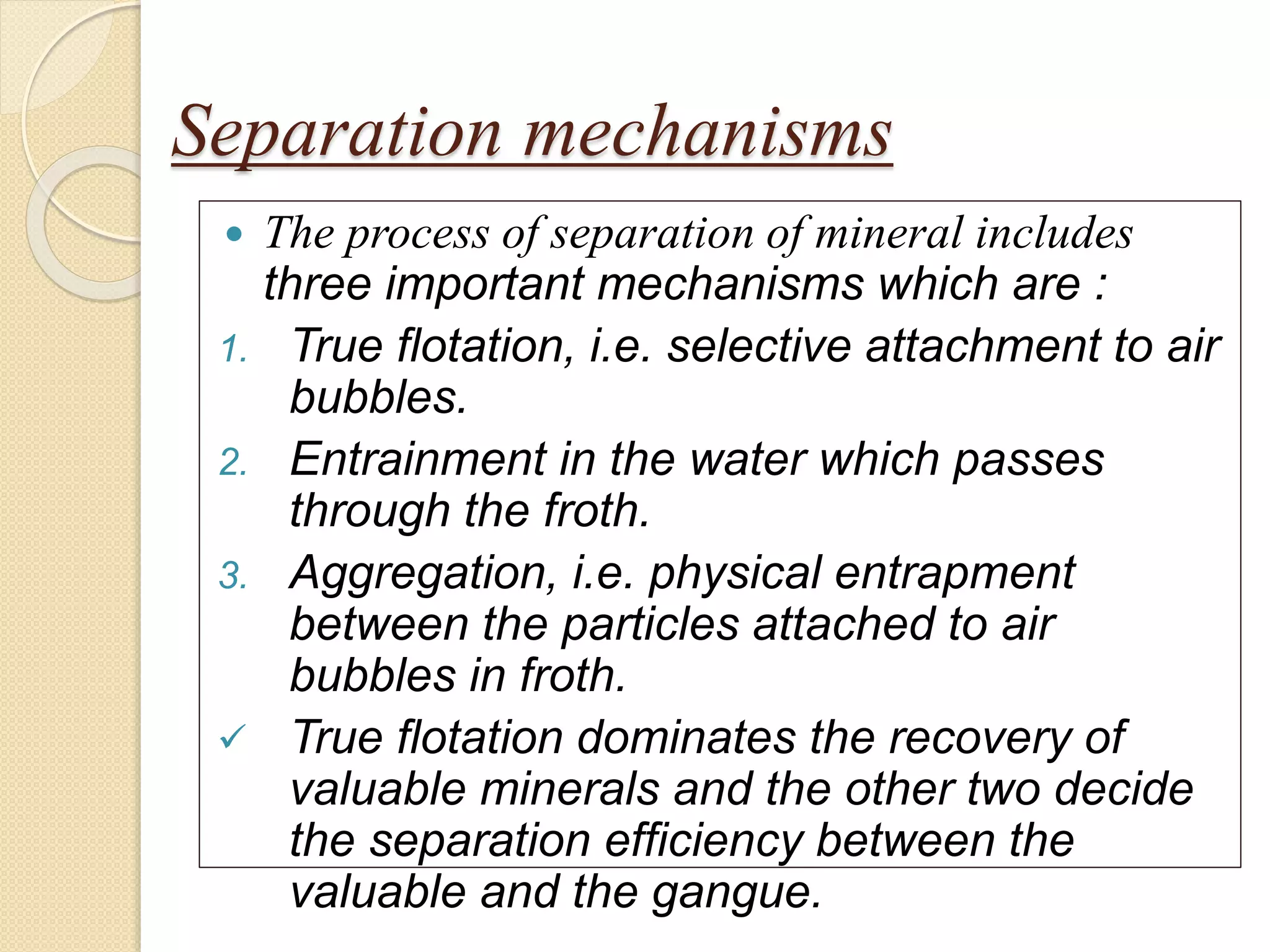 Froth flotation | PPTX