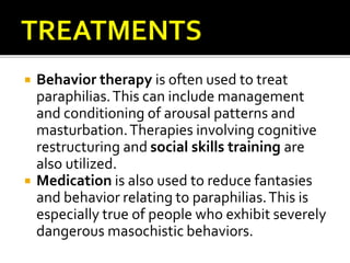 Frotteurism and Pedophilia.report | PPTX