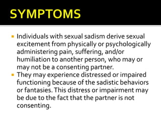 Frotteurism and Pedophilia.report | PPTX