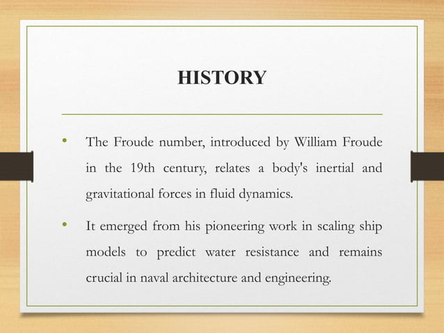 Froude Number in Hydraulics and hydraulic machinary.pptx