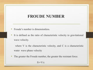Froude Number in Hydraulics and hydraulic machinary.pptx
