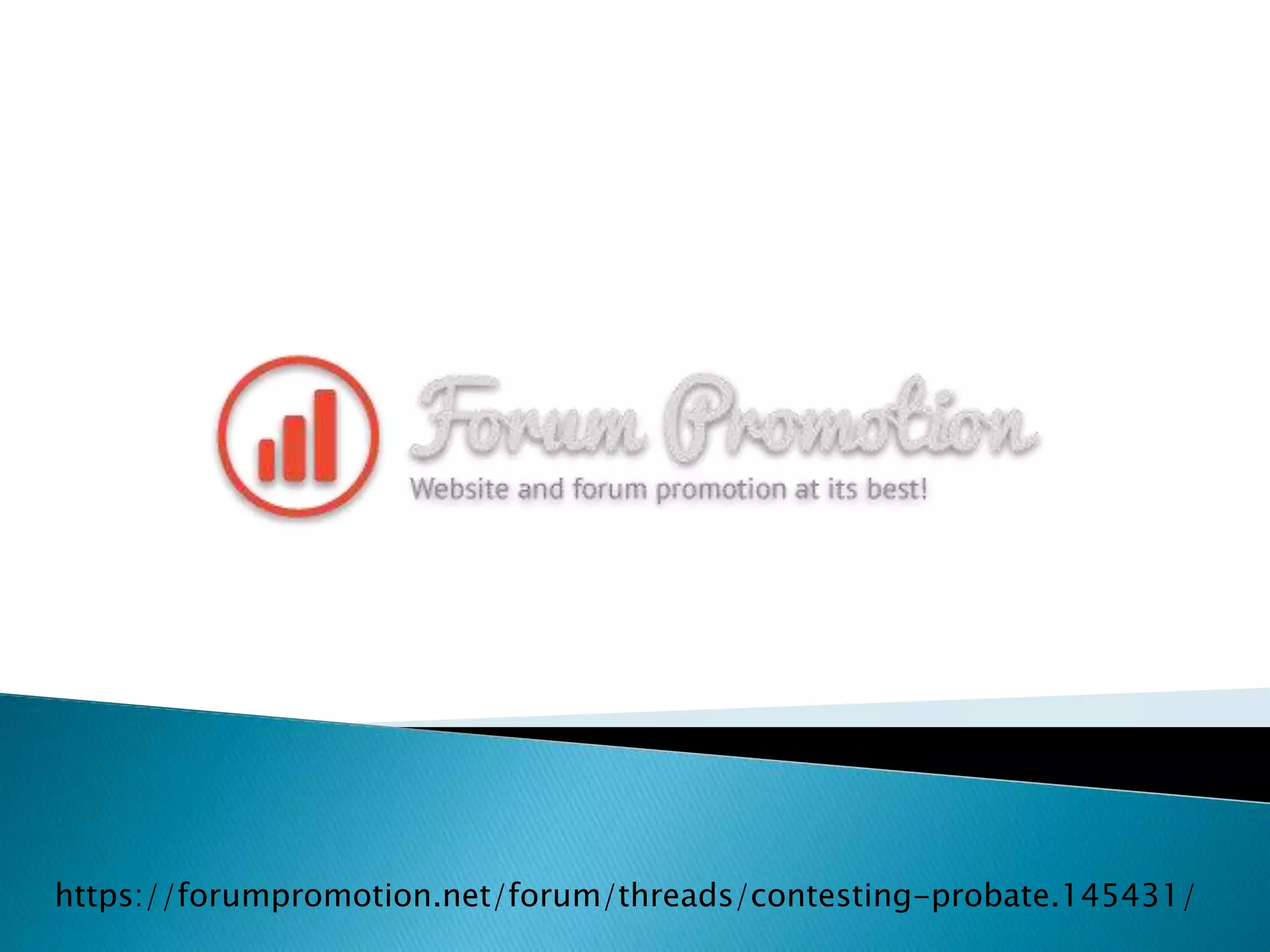 Froum promation | PPT
