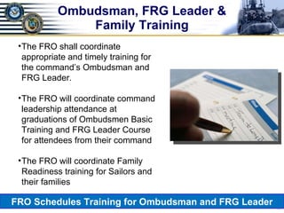 Family Readiness Officer Training Presentation | PPT