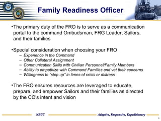 Family Readiness Officer Training Presentation | PPT
