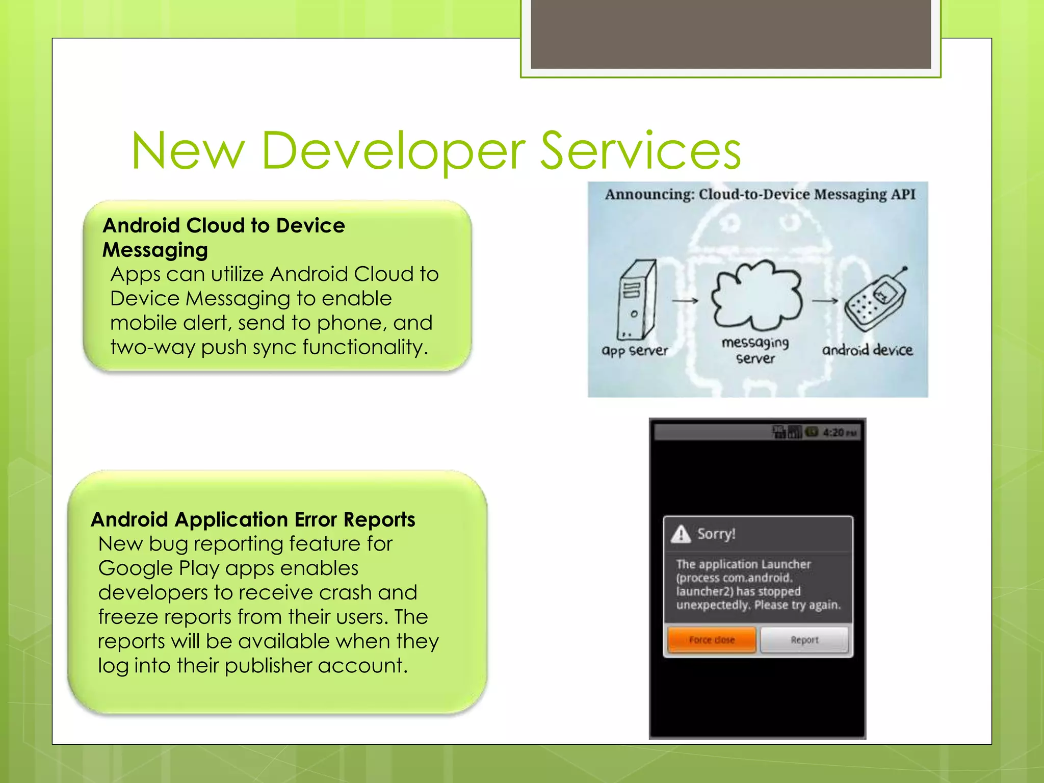 Android version 2.2 Froyo | PPT
