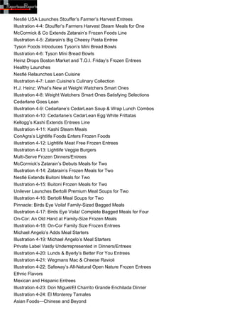 Frozen Foods in the U.S., 4th Edition | PDF