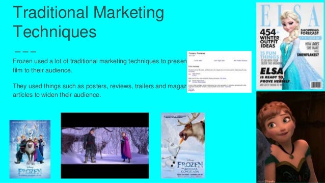 Frozen Marketing