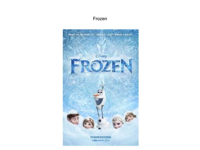 Frozen case study | PPTX