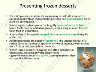 Frozen desserts | PPTX