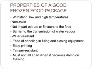 Frozen foods | PPTX