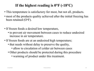 Frozen food storage. f | PPTX