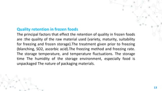 frozen food technology (1).pdf | Cooking | Food & Drink