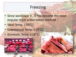 Frozen meat industry | PPTX