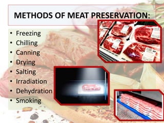 Frozen meat industry | PPTX