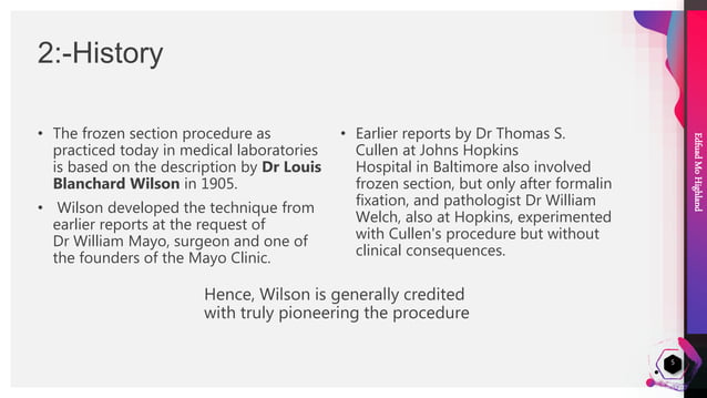 Frozen section & cryostat | PPT